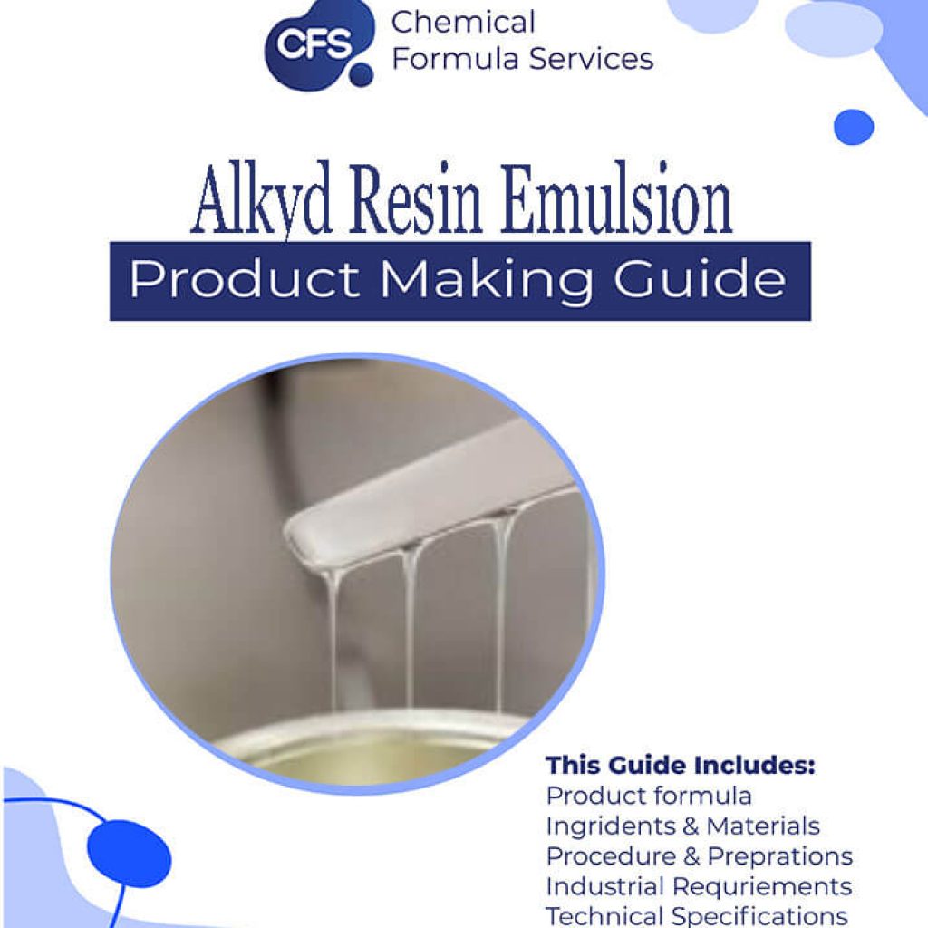 Alkyd Resin Emulsion Formula - At - 1 Chemical Formula Services