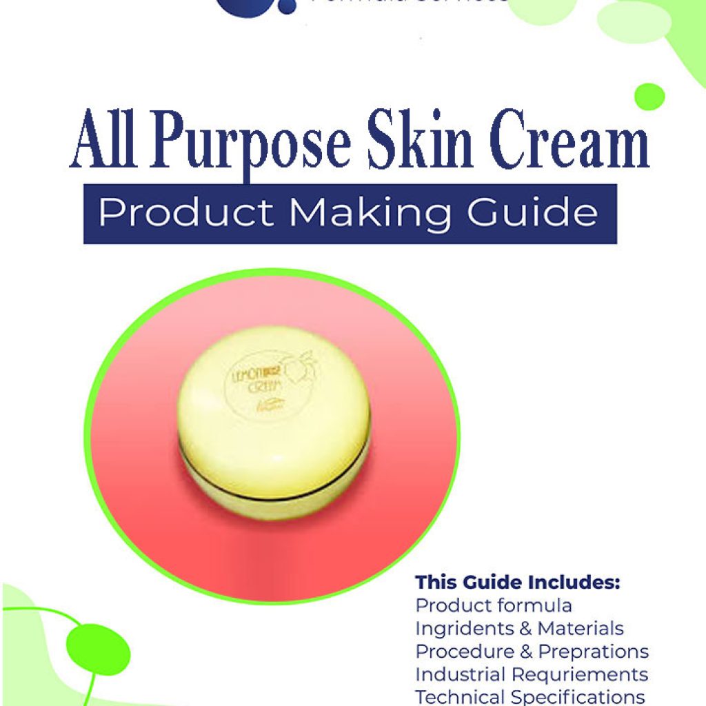 All Purpose Skin Cream Formula - At - 1 Chemical Formula Services