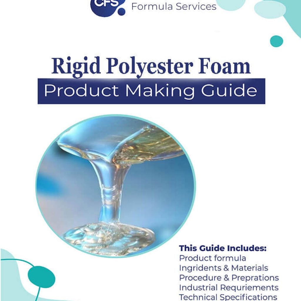 Rigid polyester foam formulationRigid Polyester Foam Formulation - At - 1 Chemical Formula Services