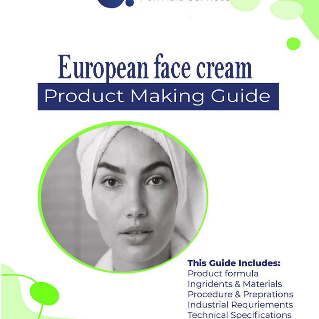 European Face Cream FormulaEuropean Face Cream Formulation - At - 1 ...